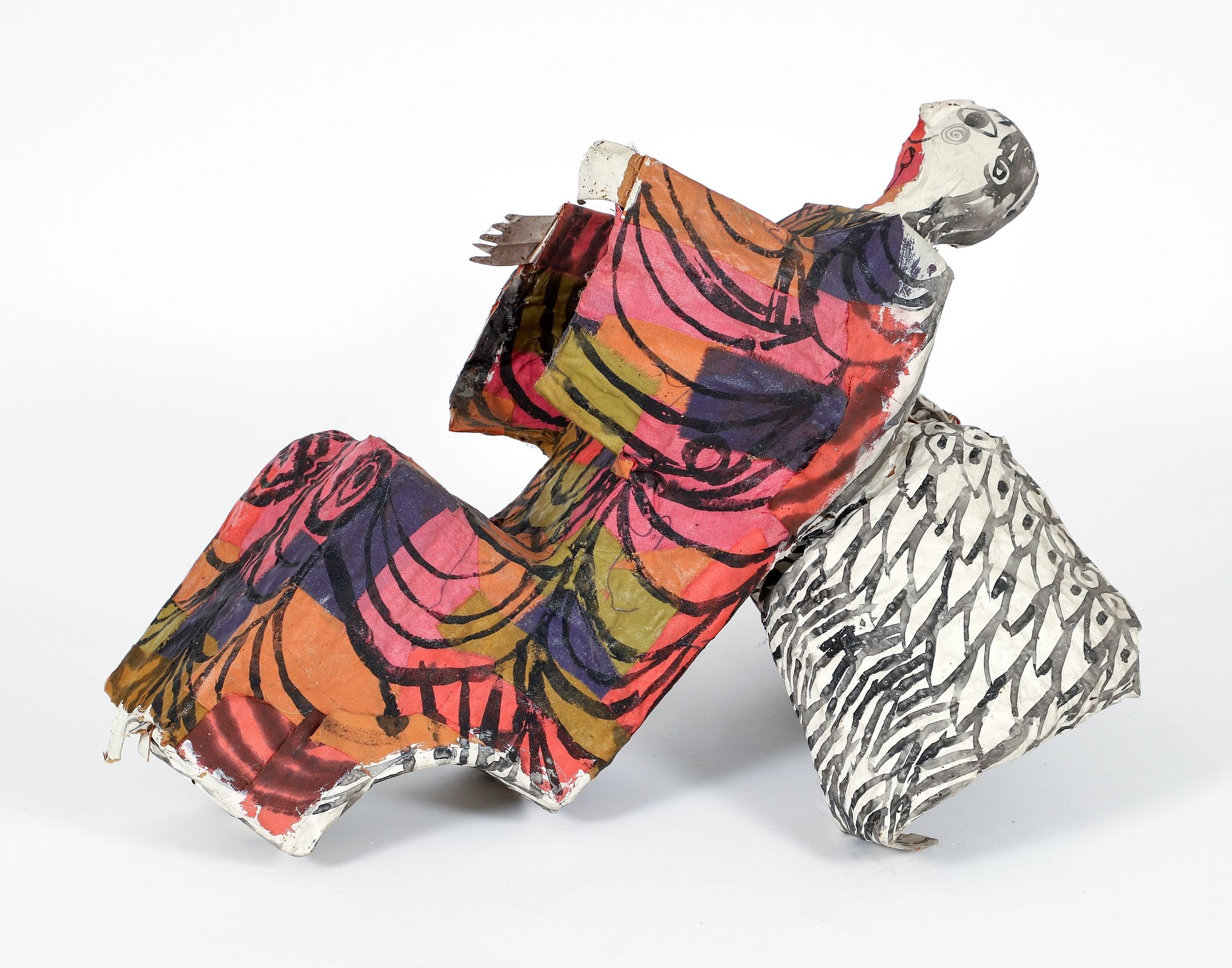 Marie Tuicillo Kelly | Marie Kelly papier mache painted Angel (1960 ...