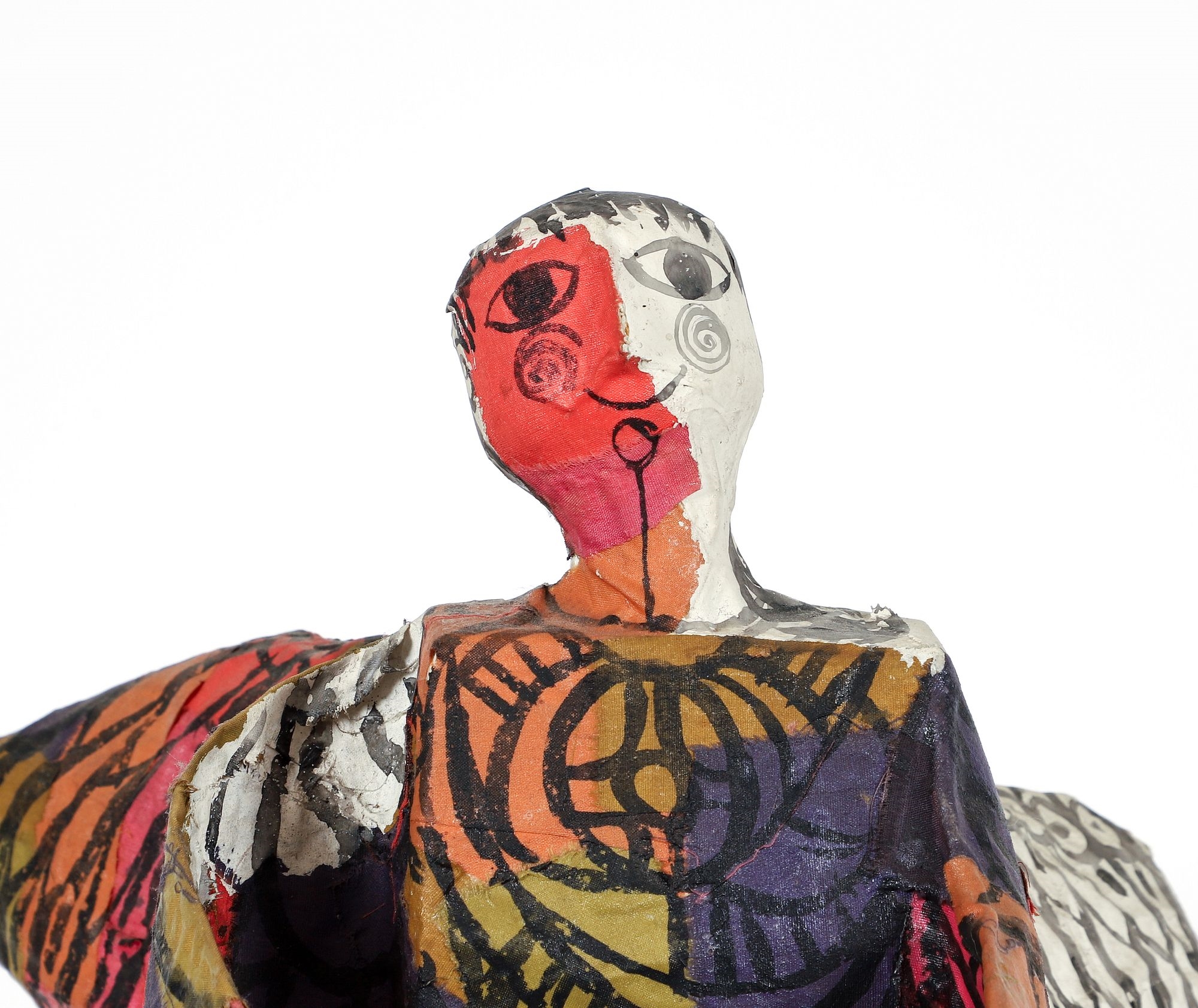 Marie Tuicillo Kelly | Marie Kelly papier mache painted Angel (1960 ...