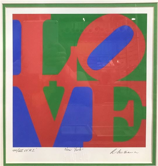 Robert Indiana | Robert Indiana “Love, 1967” Print On Paper | MutualArt