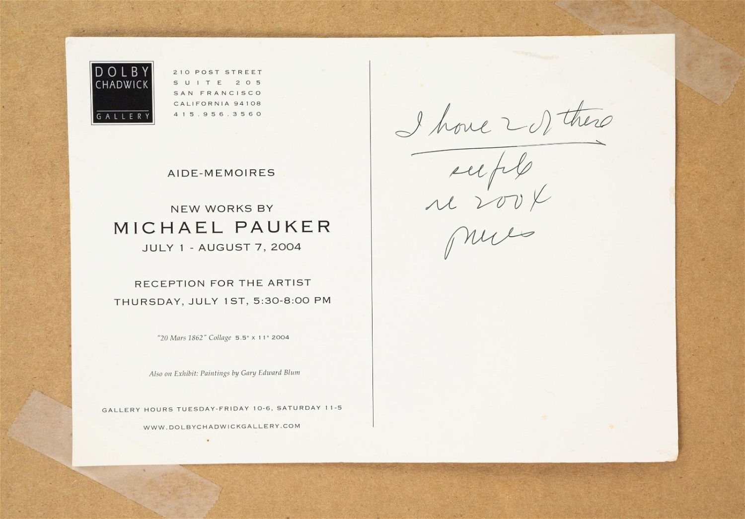 Michael Pauker | Michael Pauker Mixed Media Dadaism Collage | MutualArt