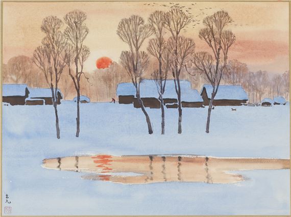 Gu Yuan | TWILIGHT AFTER SNOW | MutualArt