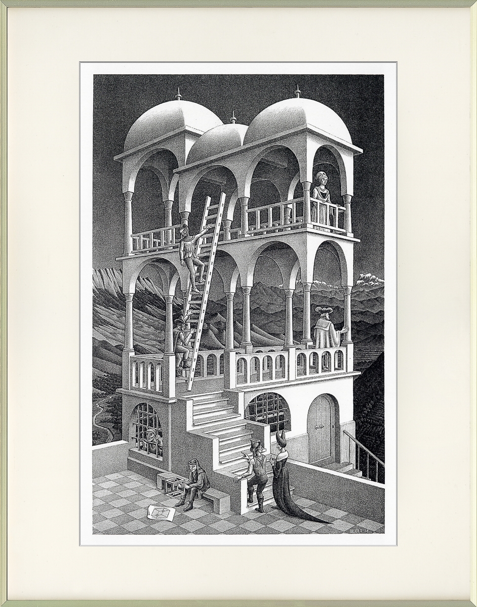 Maurits Cornelis Escher | Castle | MutualArt