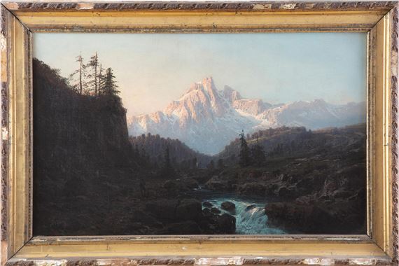 Alfred Godchaux | Paesaggio montano | MutualArt