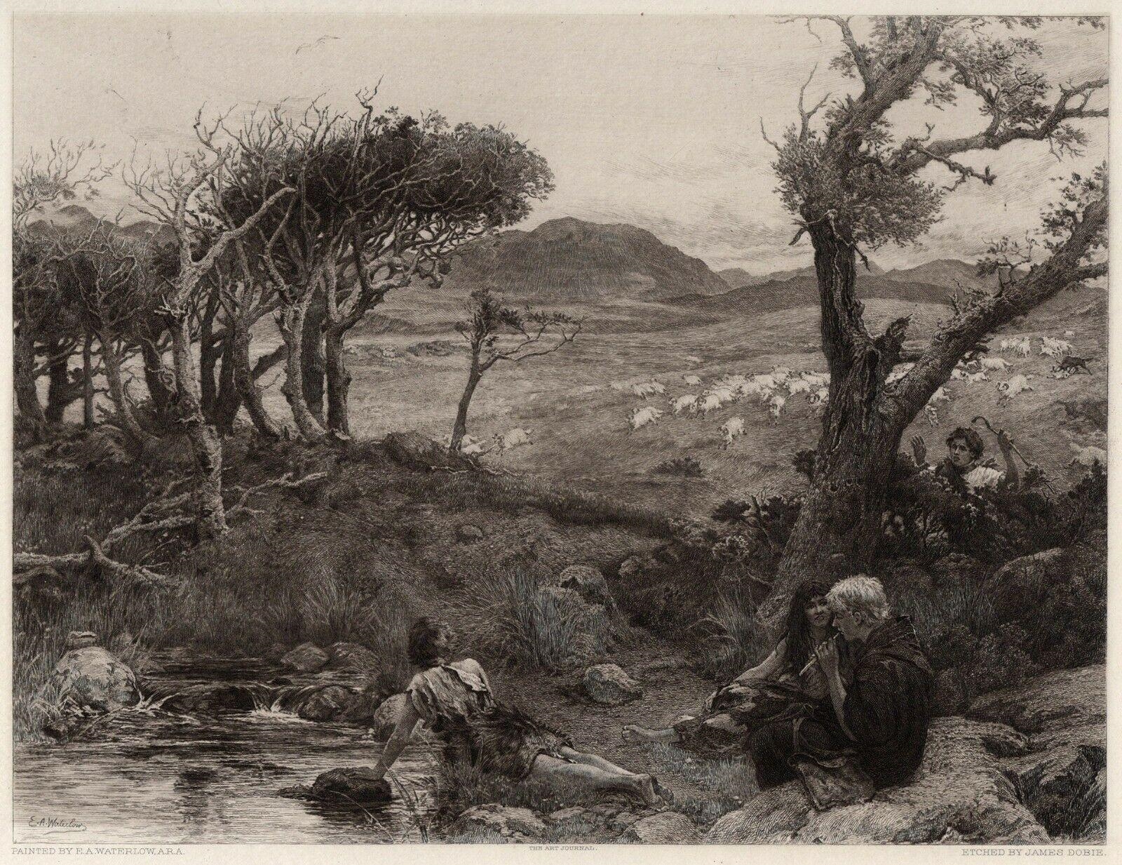 Sir Ernest Albert Waterlow | Wolf! Wolf! (1890) | MutualArt