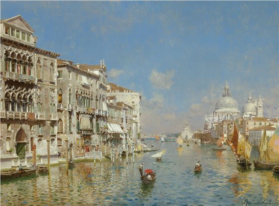Rubens Santoro | The Grand Canal, Venice | MutualArt