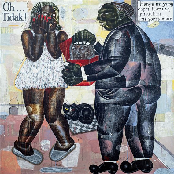 Nyoman Masriadi | Daku Butuh Libur (I Need a Holiday) | MutualArt