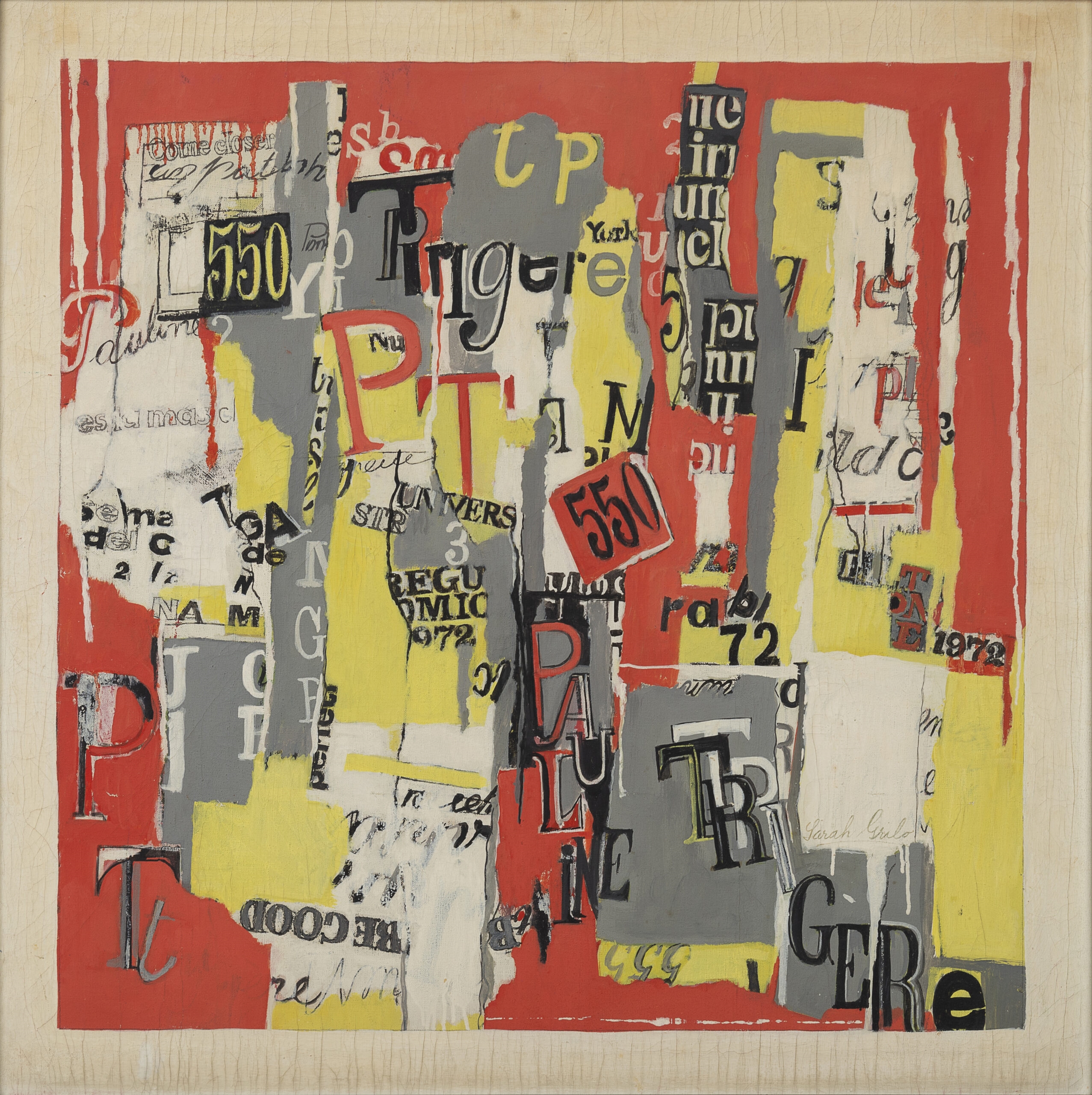 Sarah Grilo | Untitled (1972) | MutualArt