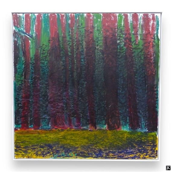Wolf Kahn | Wolf Kahn (GERMAN 1927-2020) Large Oil Painting (2019 ...