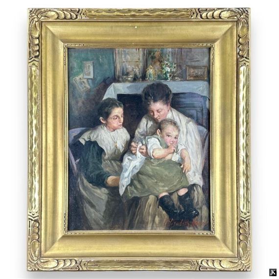 Elizabeth Nourse | Sleeping baby | MutualArt