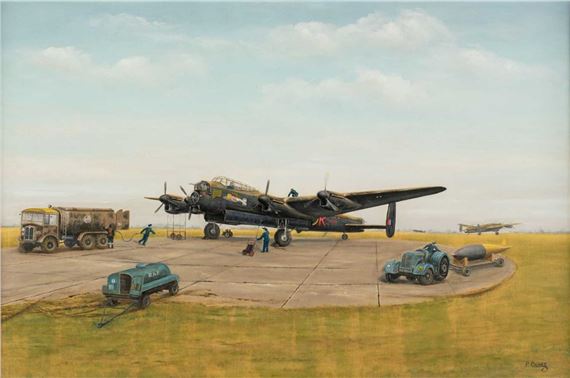 Peter Caines | Avro Lancaster | MutualArt