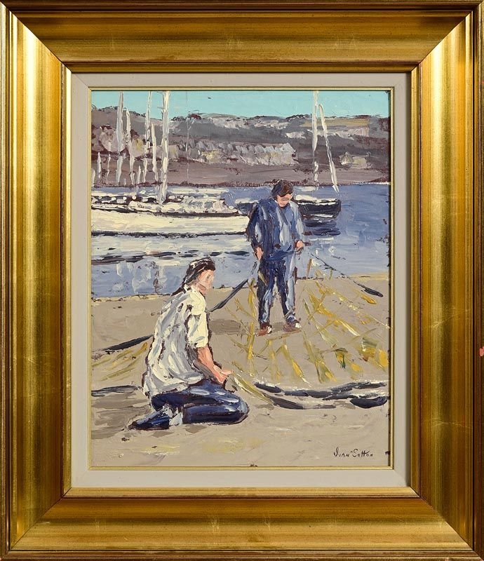 Ivan Sutton | Mending the Nets | MutualArt