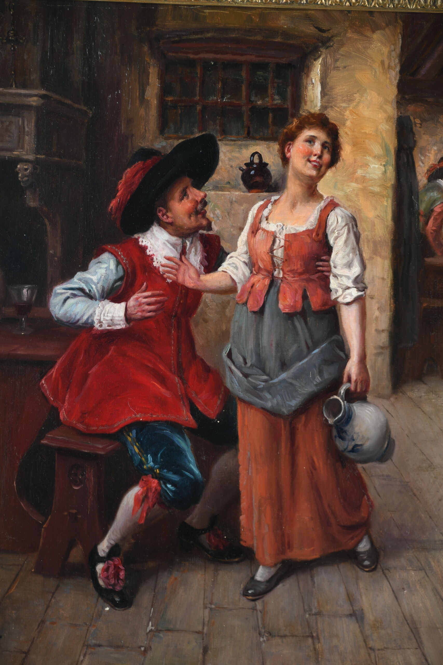 Gaston Bonfils | Scène de taverne | MutualArt