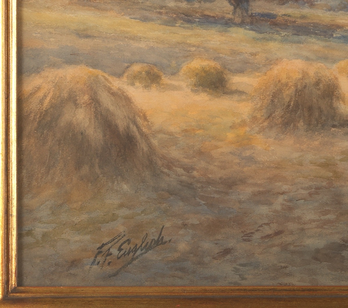 Frank F. English | Pastoral Scene with Farmer (1854) | MutualArt