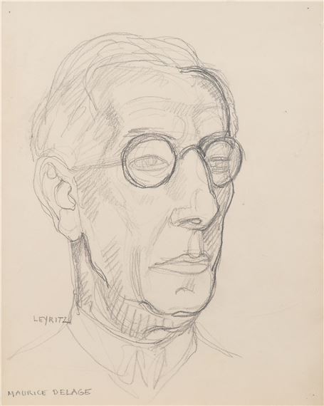 Leon Albert Marie Leyritz | Portrait de Maurice Delage | MutualArt
