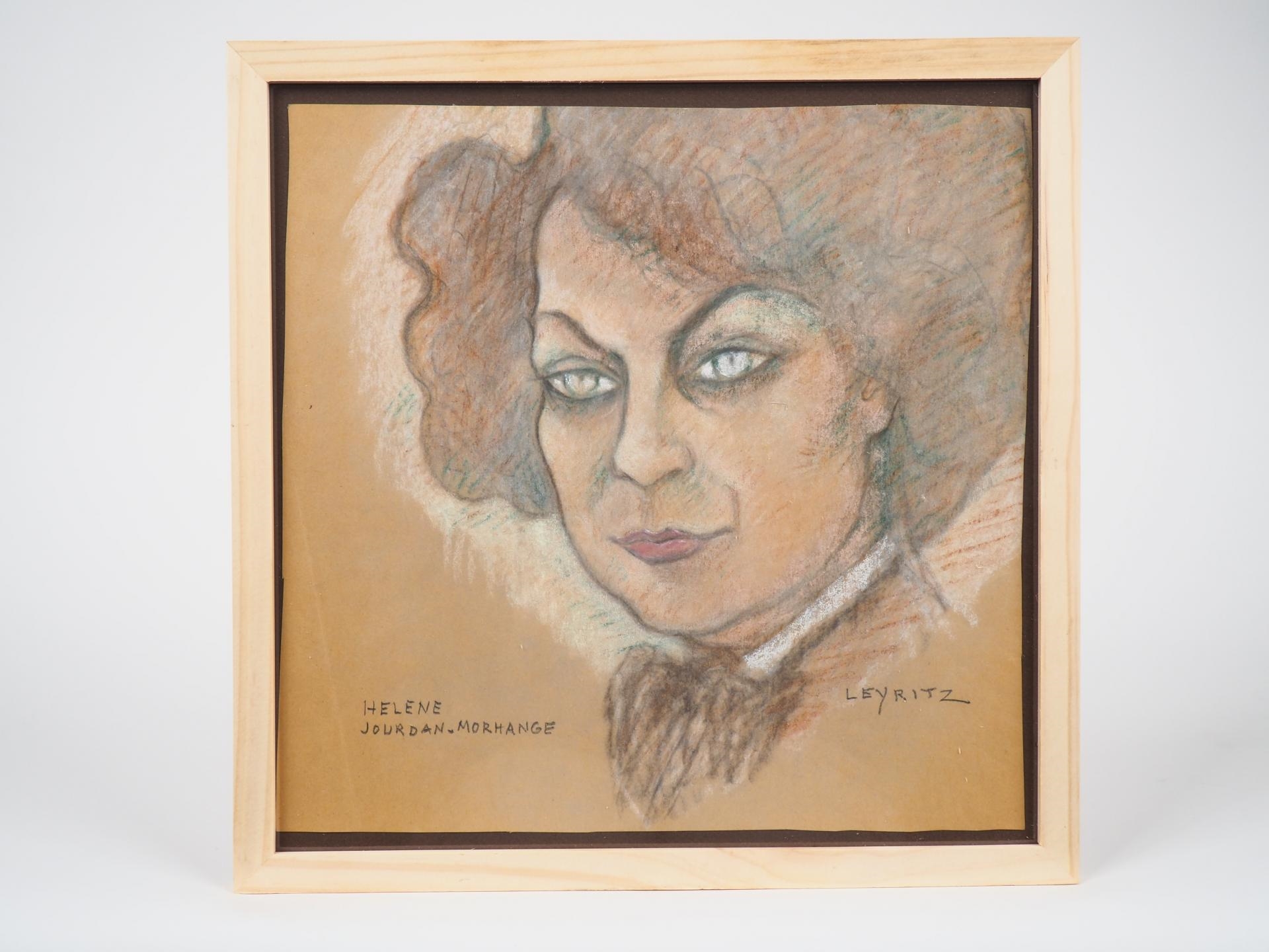 Leon Albert Marie Leyritz | Portrait d'hélène Jourdan-Morhange | MutualArt