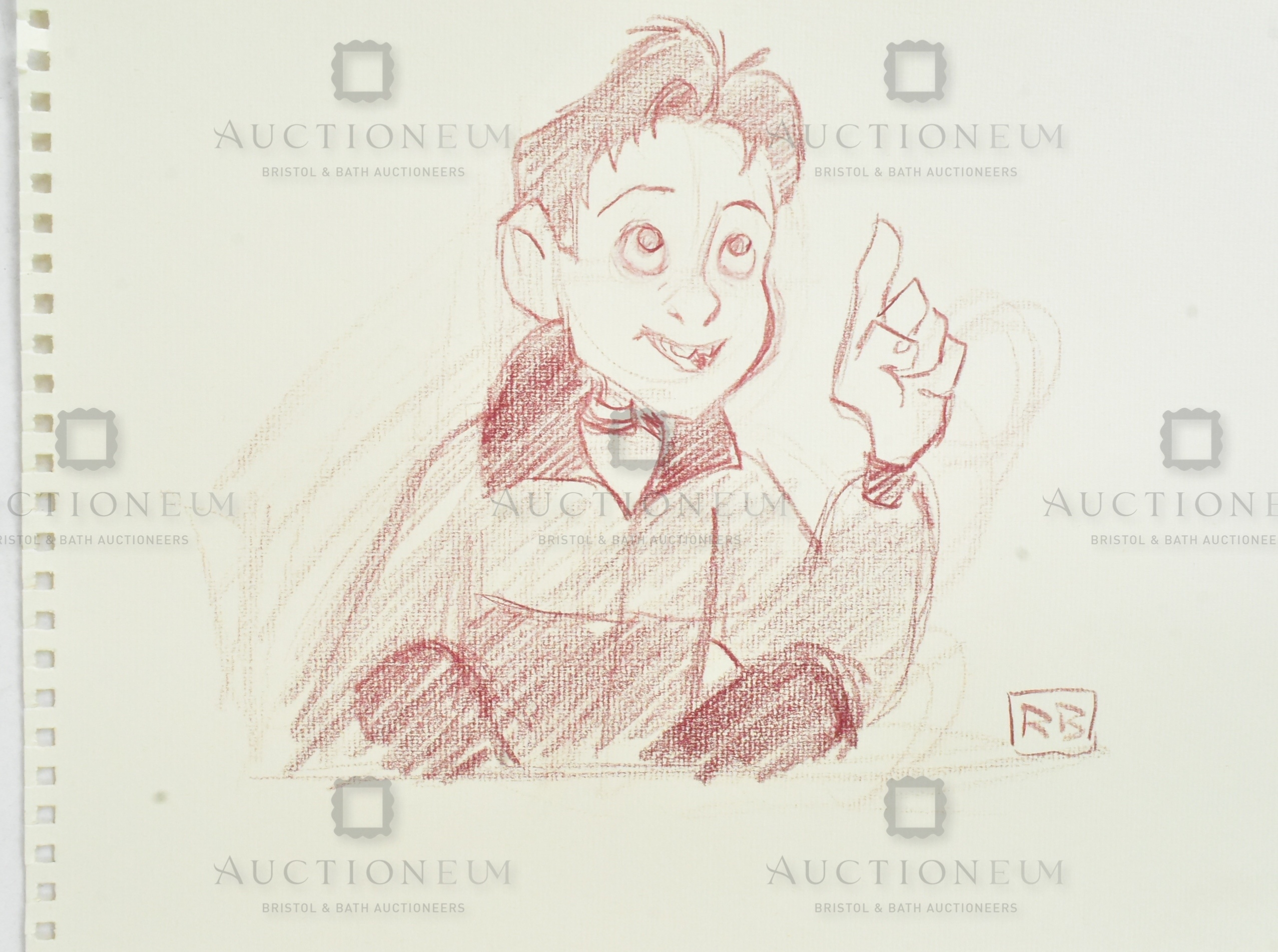 Richard Bazley | THE IRON GIANT - TWO ORIGINAL DRAWINGS BY RICHARD ...