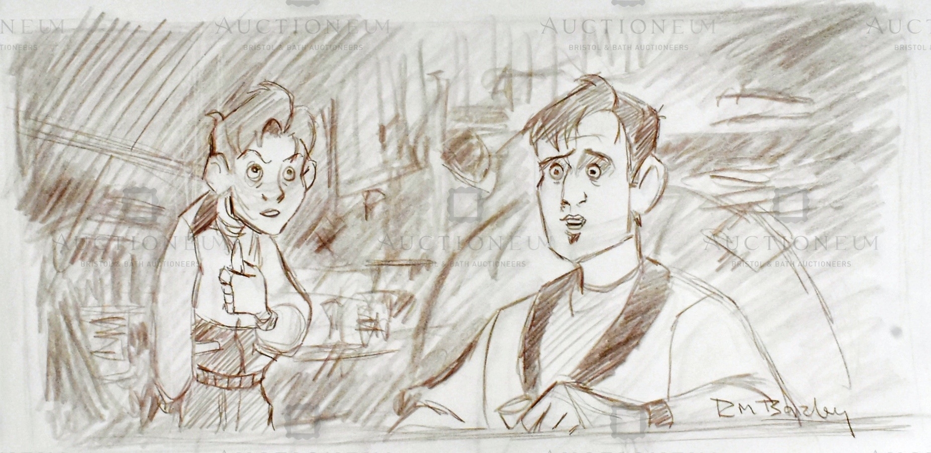 Richard Bazley | THE IRON GIANT - ORIGINAL DRAWING BY RICHARD BAZLEY ...