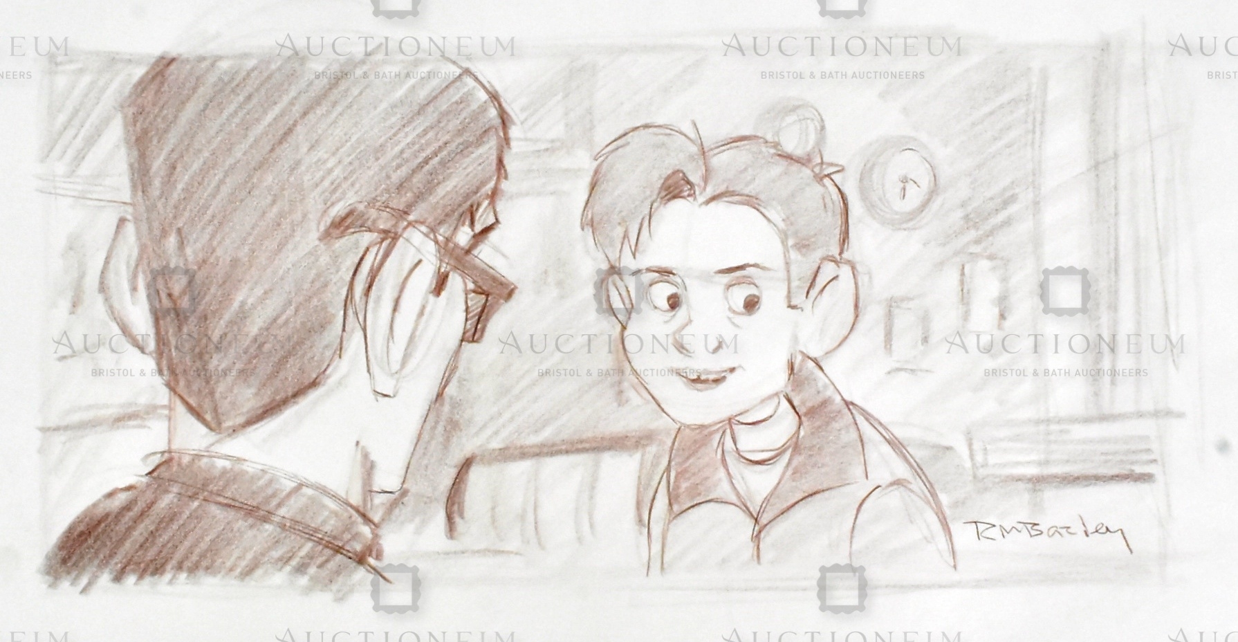 Richard Bazley | THE IRON GIANT - ORIGINAL DRAWING BY RICHARD BAZLEY ...