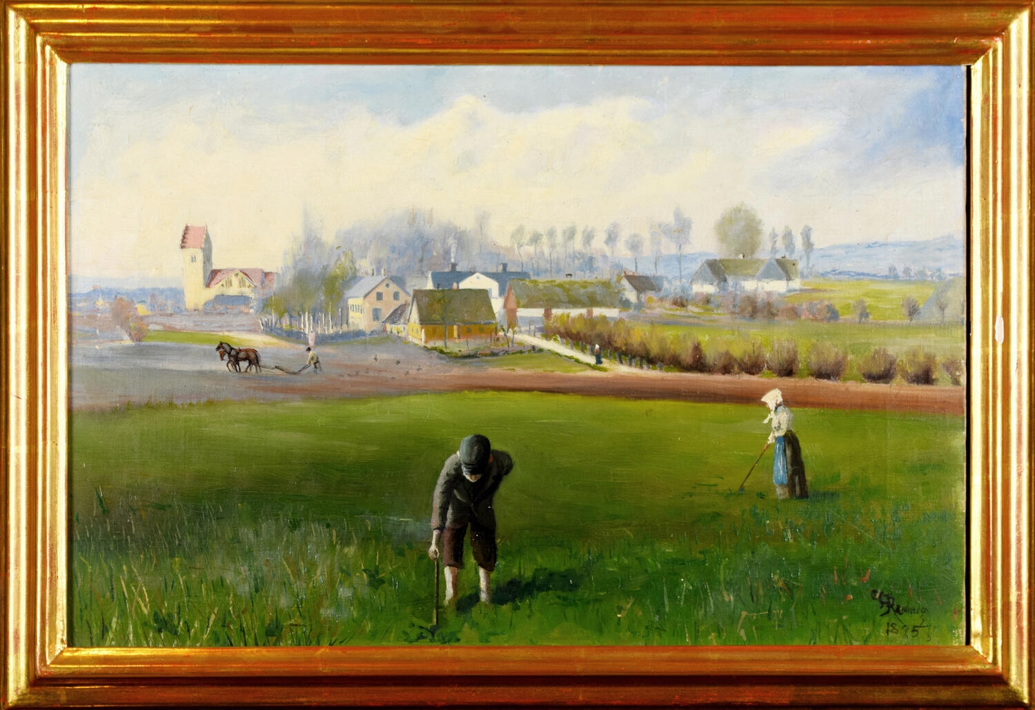 Carl Gustaf Ramberg | 111 Carl Gustaf Ramberg 1865-1916 Olja på Duk ...