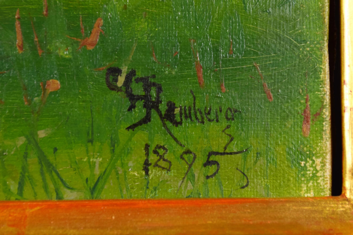 Carl Gustaf Ramberg | 111 Carl Gustaf Ramberg 1865-1916 Olja på Duk ...