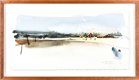 Lars A. Persson | 89 Lars A Persson Akvarell på papper (1958) | MutualArt