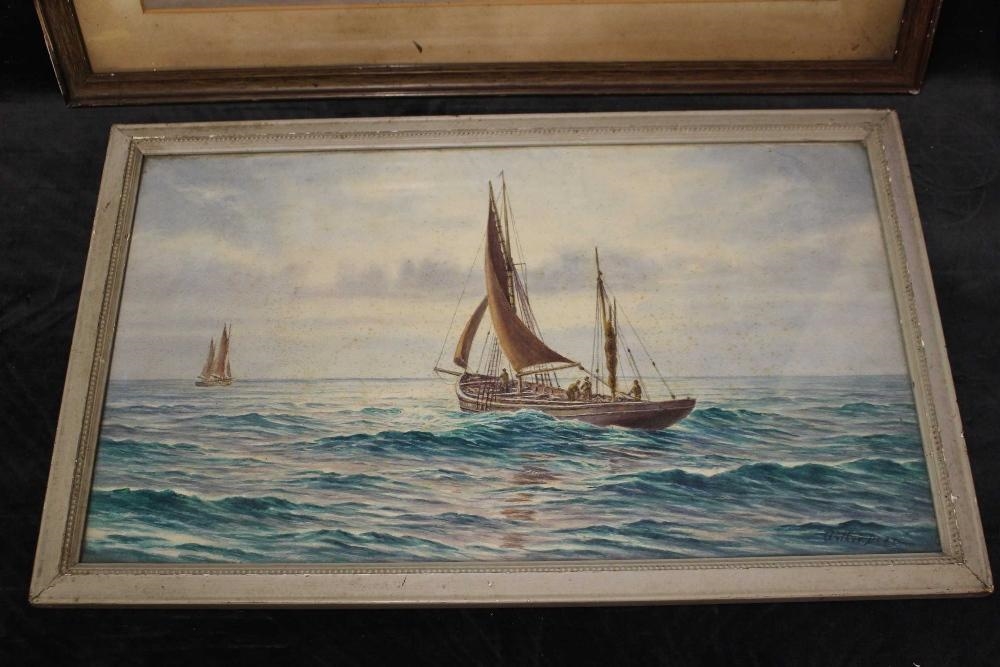 Arthur Dean | Arthur Dean Coastal landscape with choppy sea | MutualArt