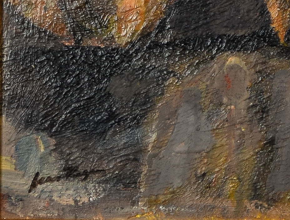 Jean Ragnar | 150 Jean Ragnar 1924-2014 Olja på pannå | MutualArt