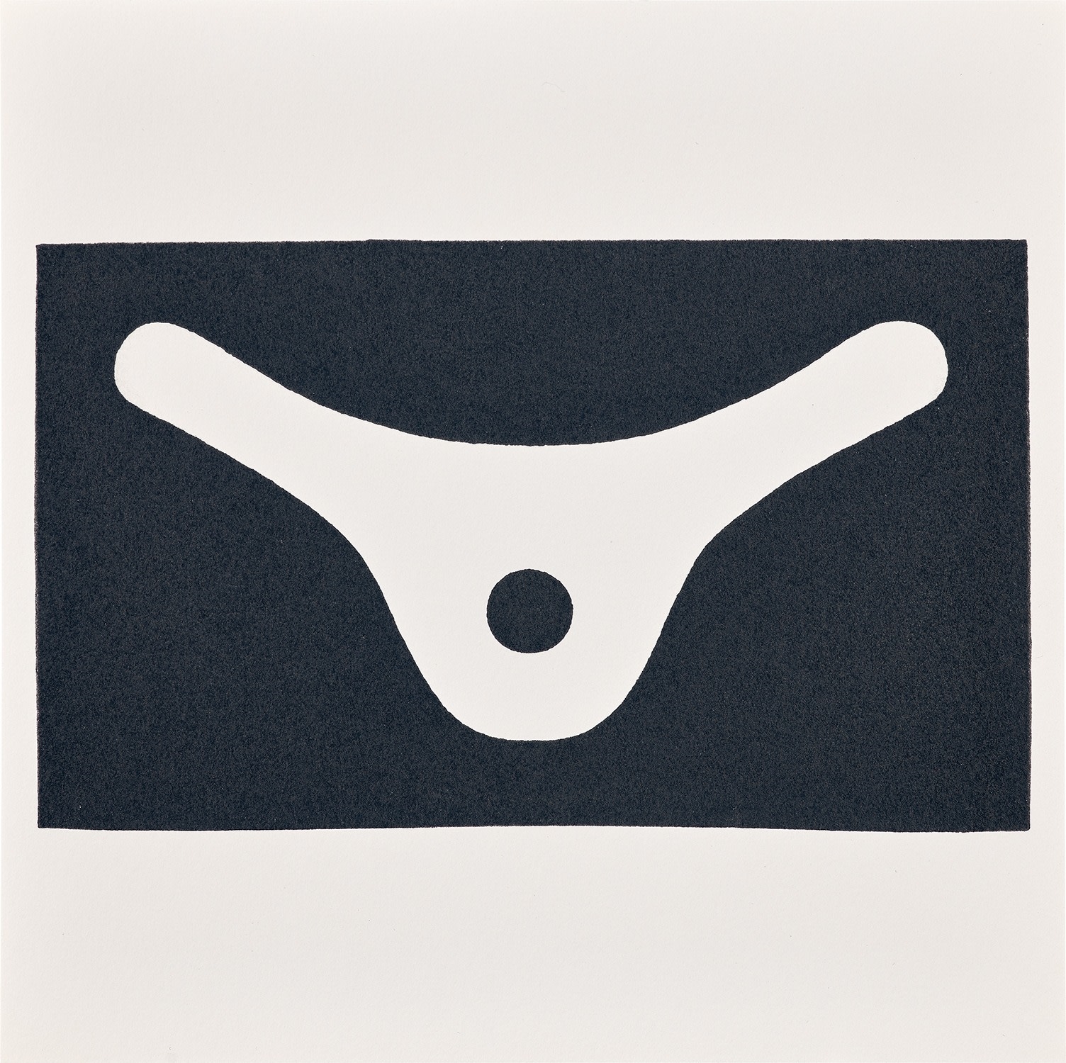 Myron Stout | Untitled, from the Rubber Stamp Portfolio (1000 - 1976 ...