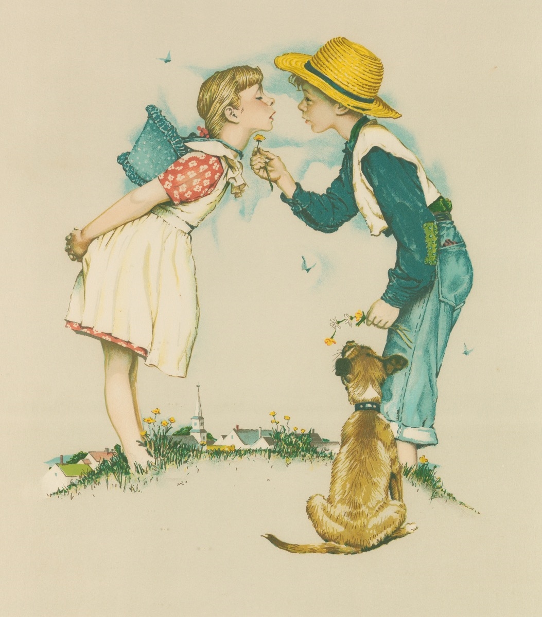Norman Rockwell | Hayseed Critic (1976) | MutualArt