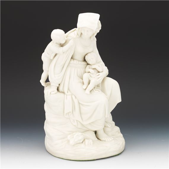 Edward Hodges Baily | Biscuit soft paste porcelain figural sculptural ...