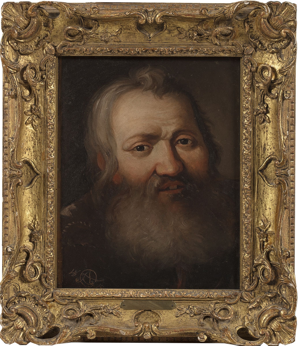 Aleksandr‏ Orlowski | Portret brodatego mężczyzny, 1814 (1814) | MutualArt