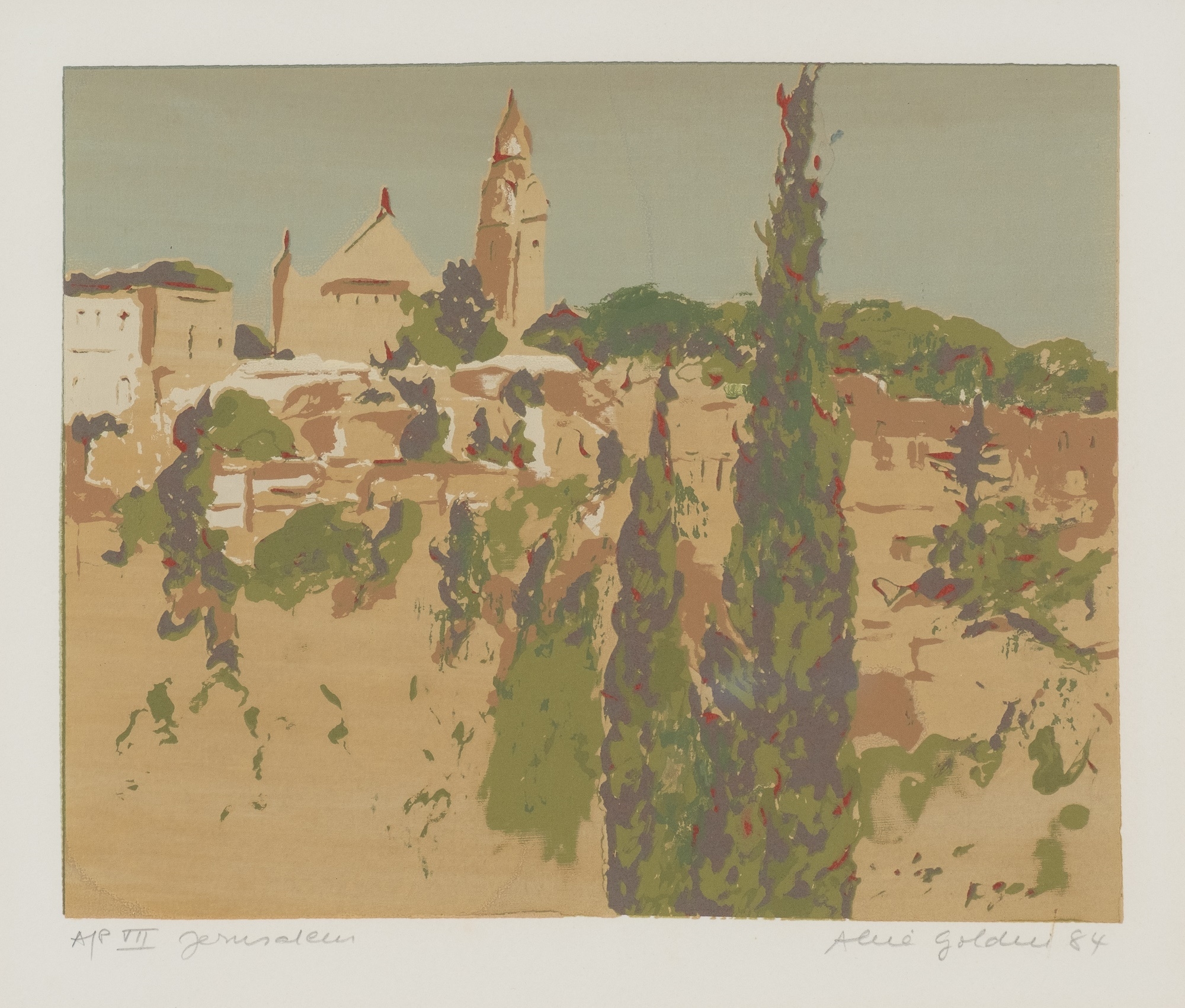 Alice Goldin | Jerusalem (1984) | MutualArt