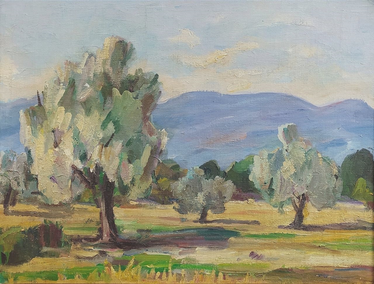 Nikolaos Lytras | Tree in a Landscape | MutualArt
