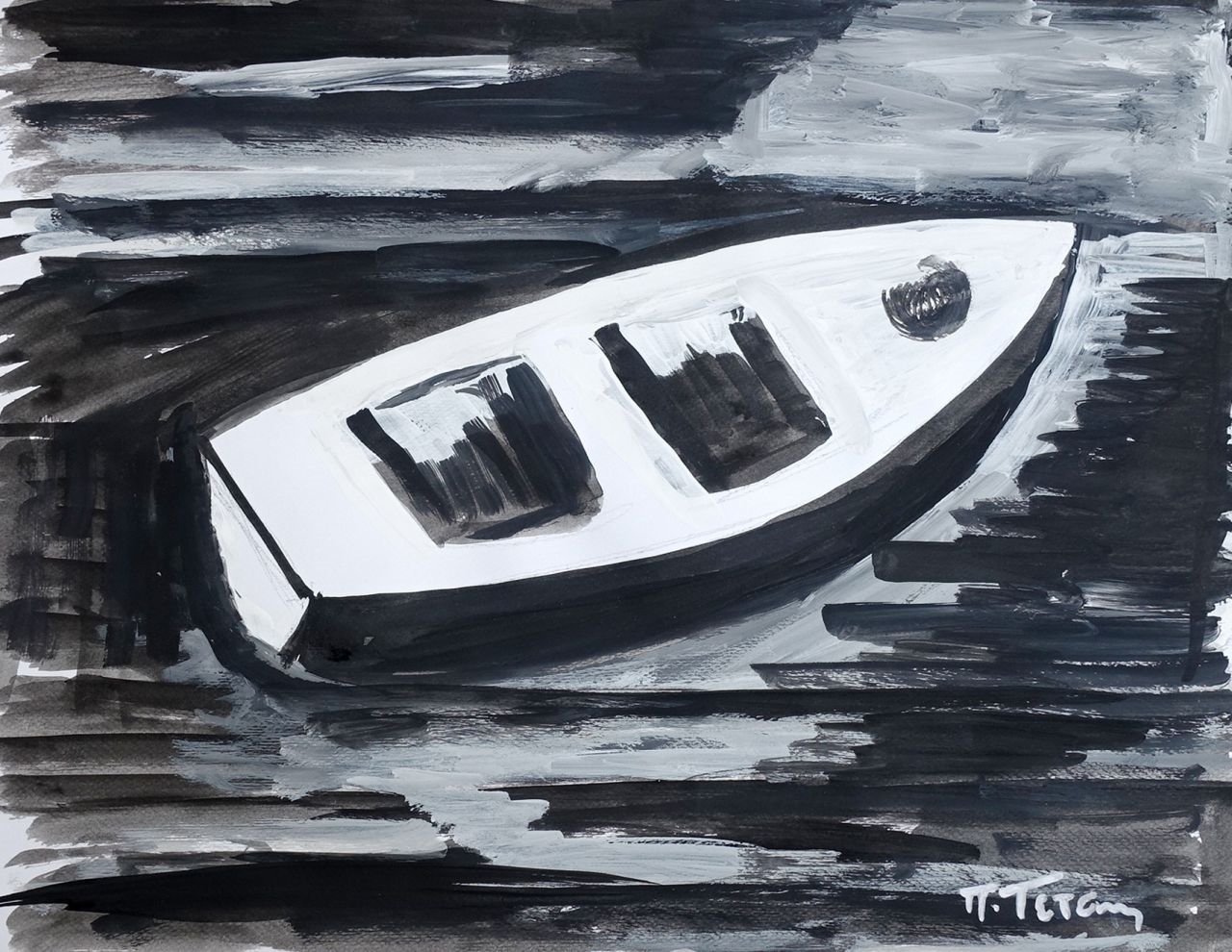 Panayiotis Tetsis | A boat | MutualArt