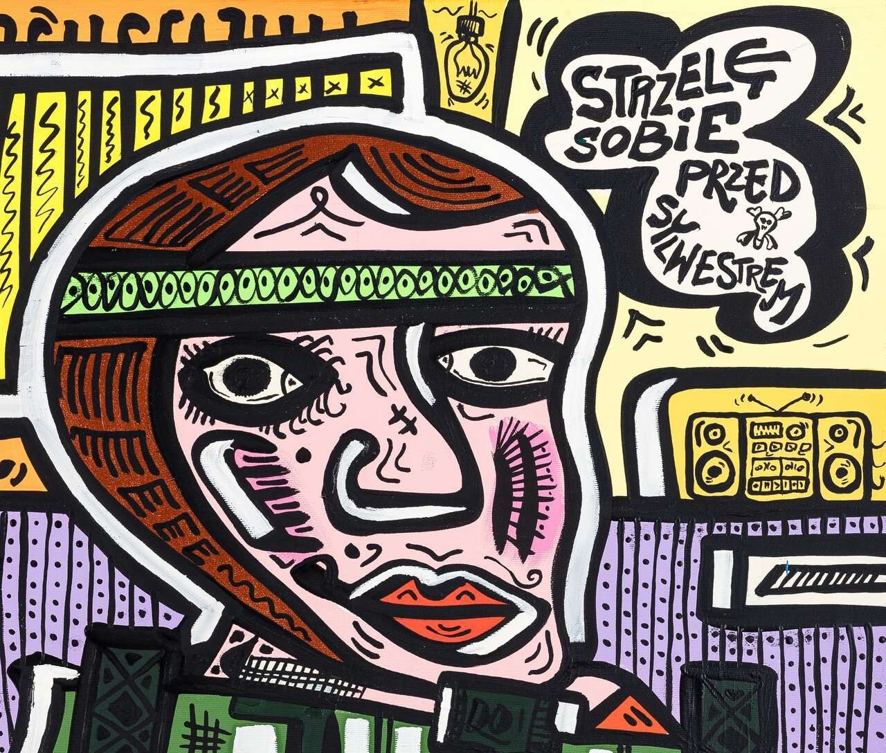 Roderick Malcolm Shaw | Lady with a grenade launcher | MutualArt