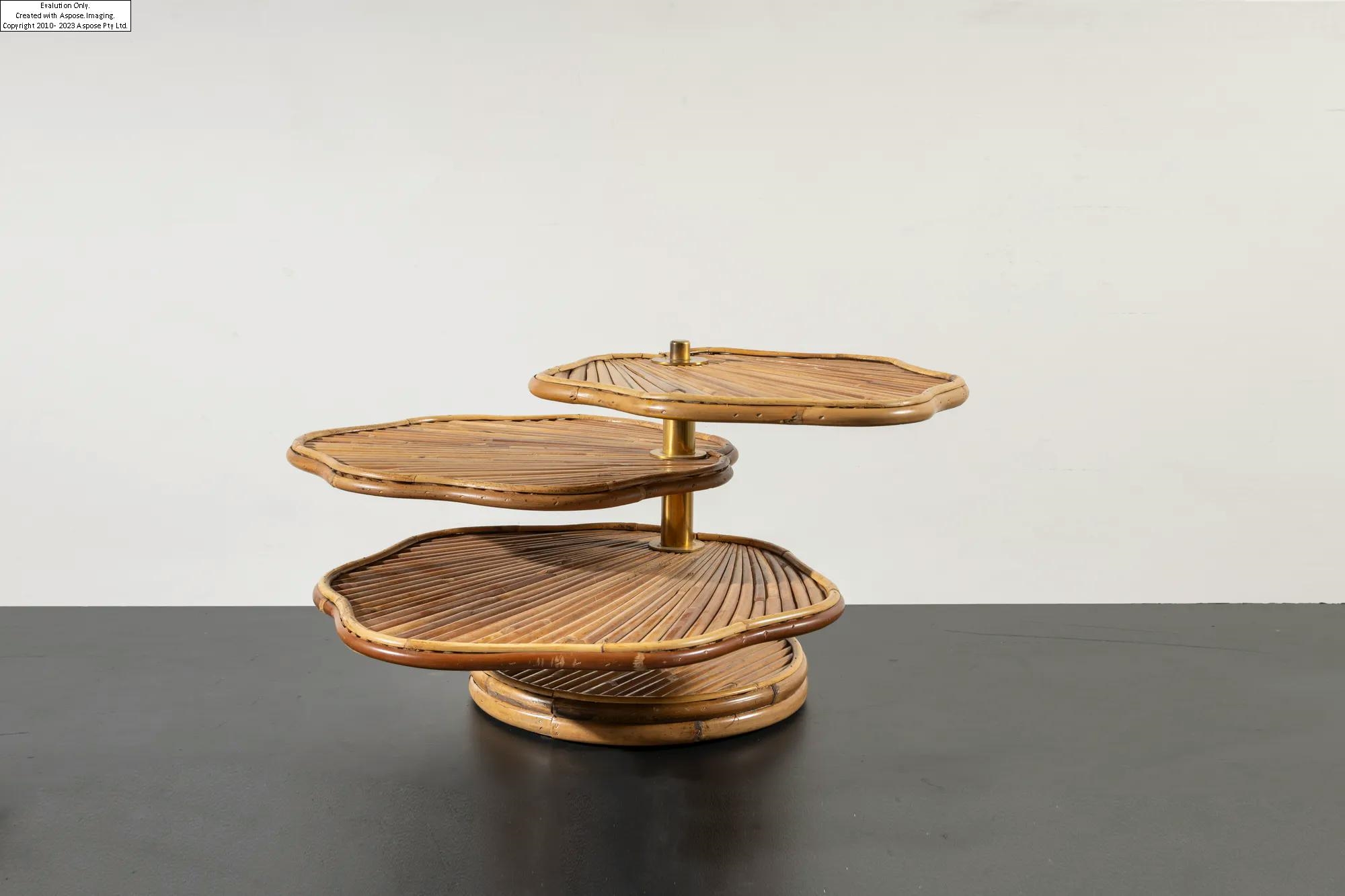 Gabriella Crespi | Rare table basse dite «Lotus», de la série «Rising ...
