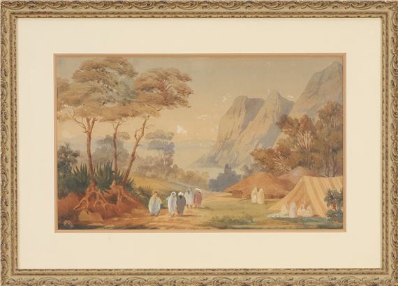 Joseph Navlet | Campement de bédouins | MutualArt