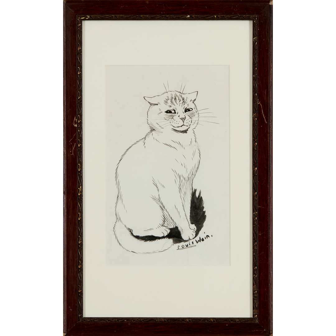 Louis Wain | The Huntsman's Mascot 1938 | MutualArt