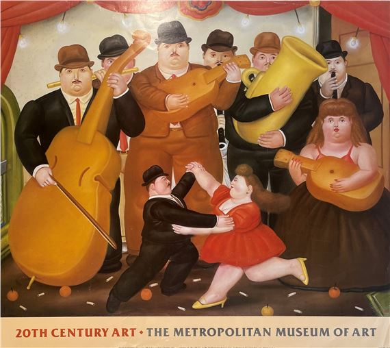 Fernando Botero | DANCERS/FIORI/IL BAGNO/LE LETTERA POSTERS (5) | MutualArt