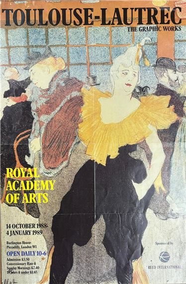 Henri de Toulouse-Lautrec | LAUTREC - GRAPHIC WORKS EXHIBITION POSTER ...