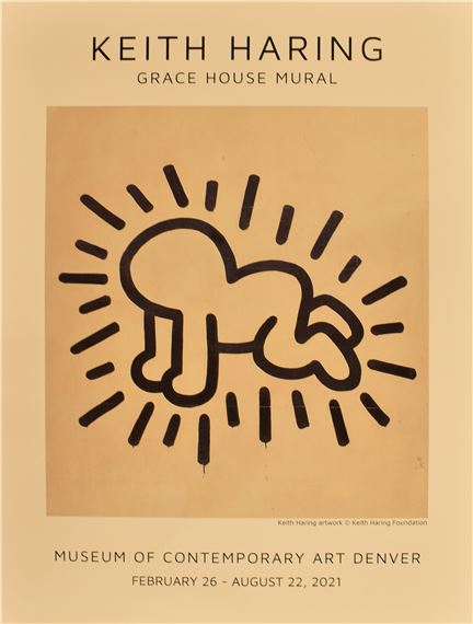 Keith Haring | KEITH HARING - GRACE HOUSE MURAL, 2021 EXHIBITION POSTER ...