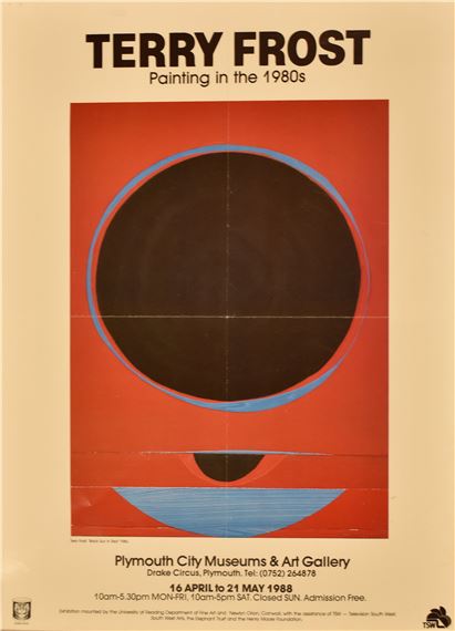 Terry Frost | ' PAINTING IN THE 1980S ' EXHIBITION POSTER (1980 ...