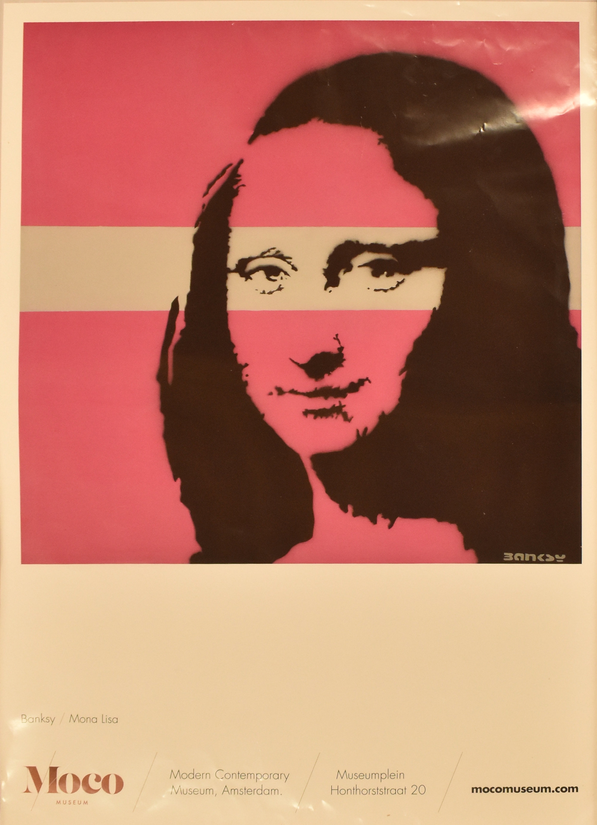 Banksy | MONA LISA POSTER BY MOCO MUSEUM | MutualArt