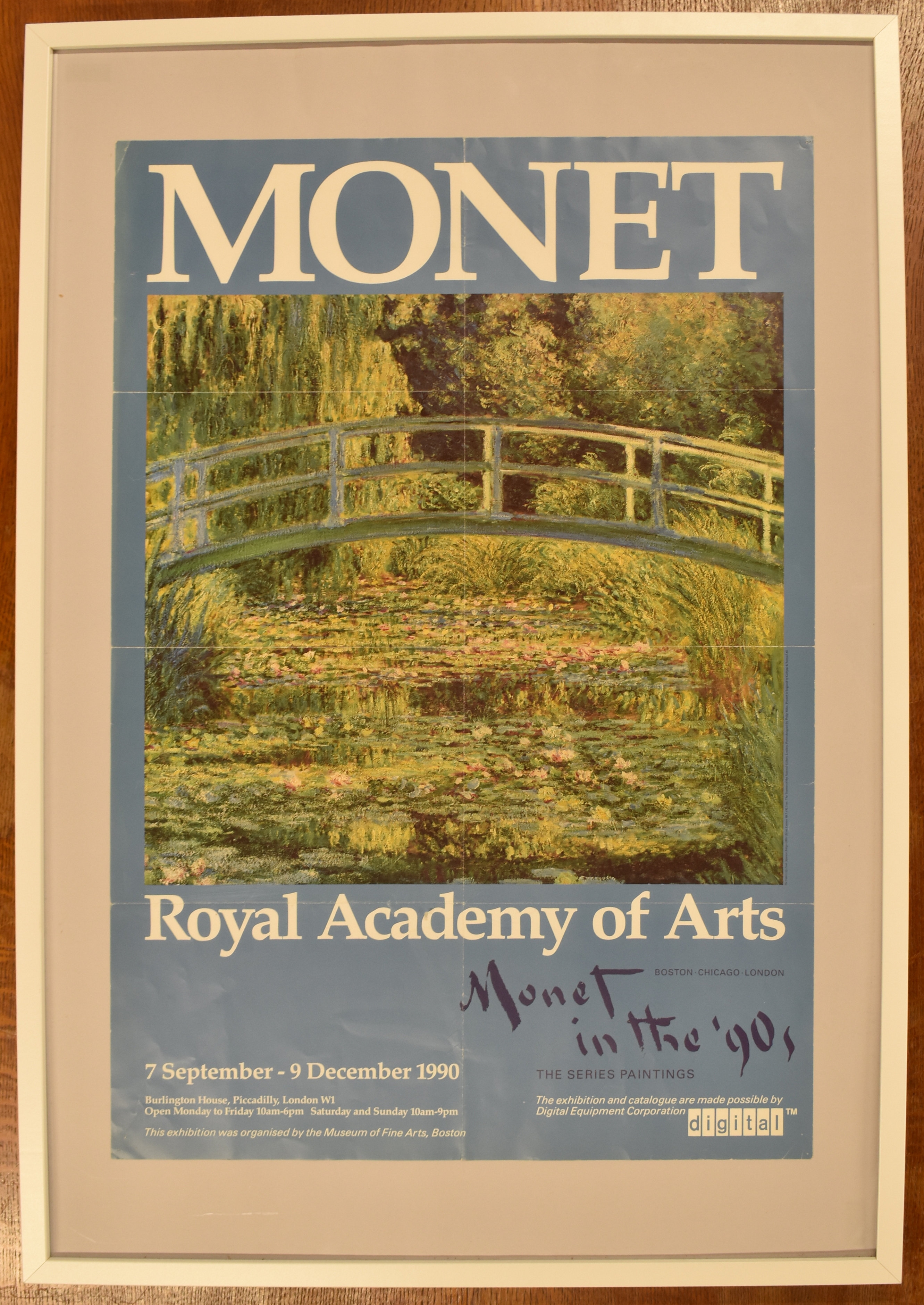 Claude Monet | ROYAL ACADEMY OF ARTS EXHIBITION POSTER | MutualArt