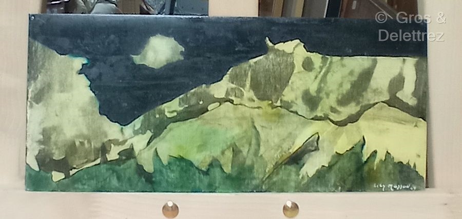 Lily Masson | Lot composed of 5 works by Lily MASSON : -Paysage de ...