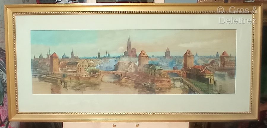 Karl Adam-Leonhard | Charles ADAM-LEONHARD (1876-Ap. 1918) Panoramic ...