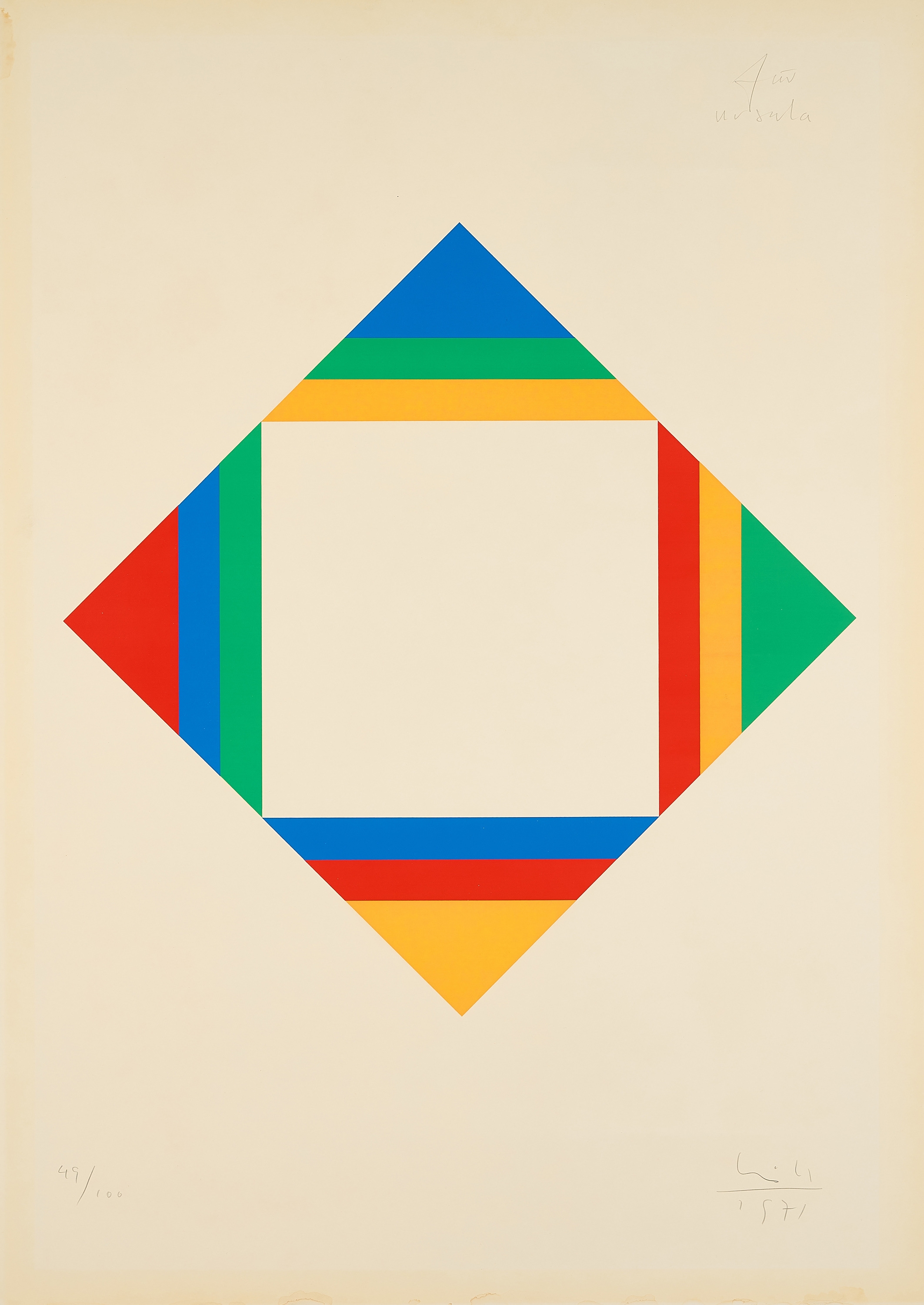 Max Bill | Untitled (1971) | MutualArt