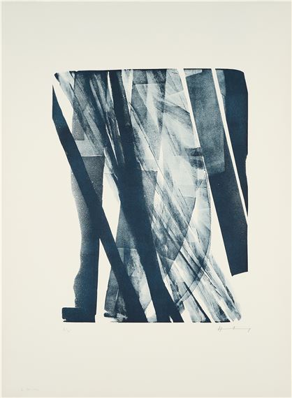 Hans Hartung | L 1973-34 (1973) | MutualArt