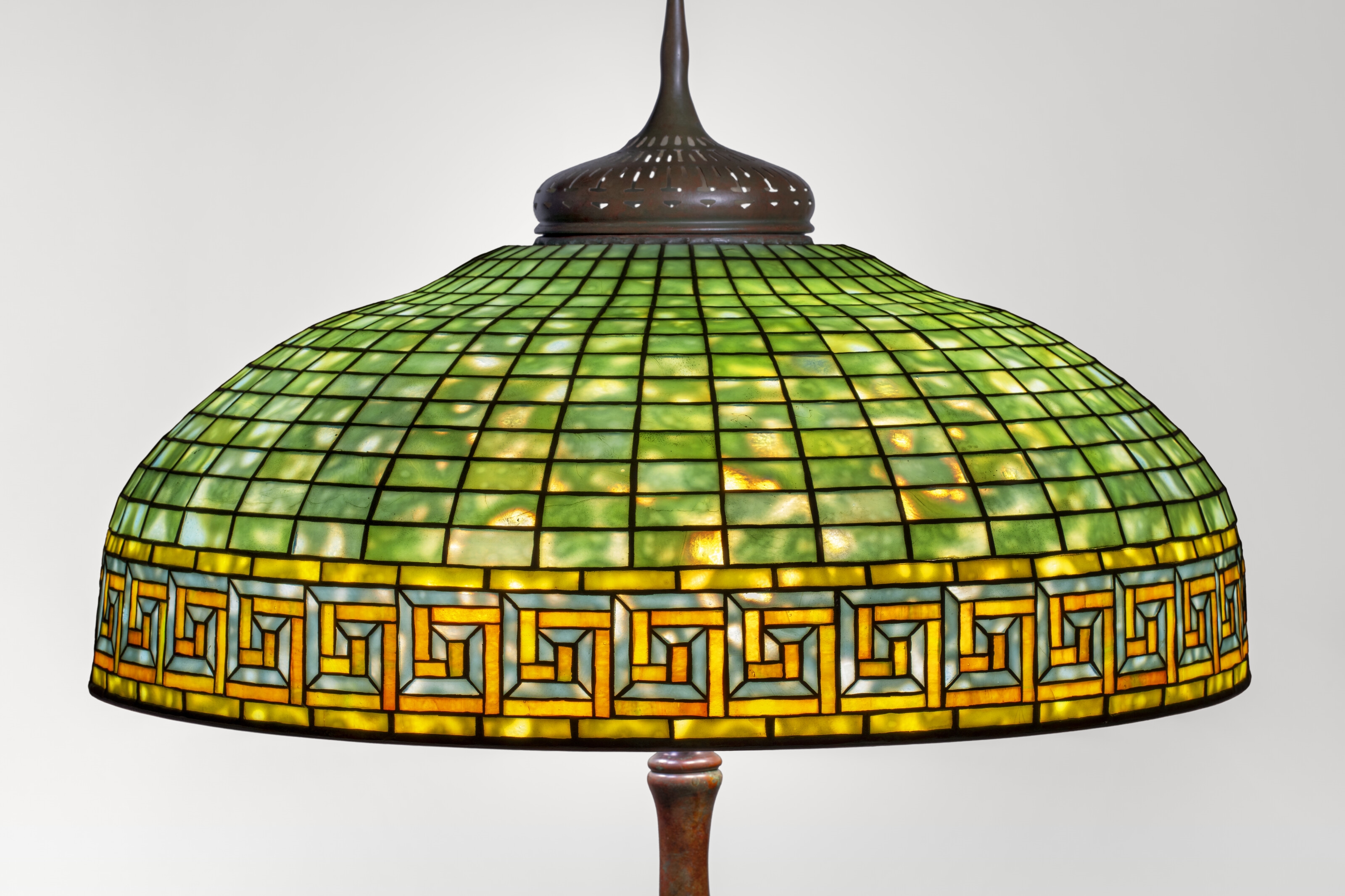 Tiffany Studios | Greek Key' Floor Lamp (Circa 1910) | MutualArt