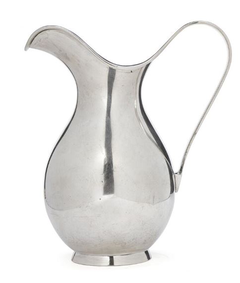 Kay Otto Fisker | A sculptural sterling silver pitcher (1952) | MutualArt